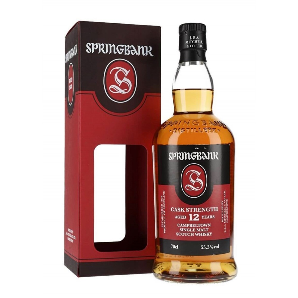 SPRINGBANK 12 YEAR OLD CASK STRENGTH BATCH 20