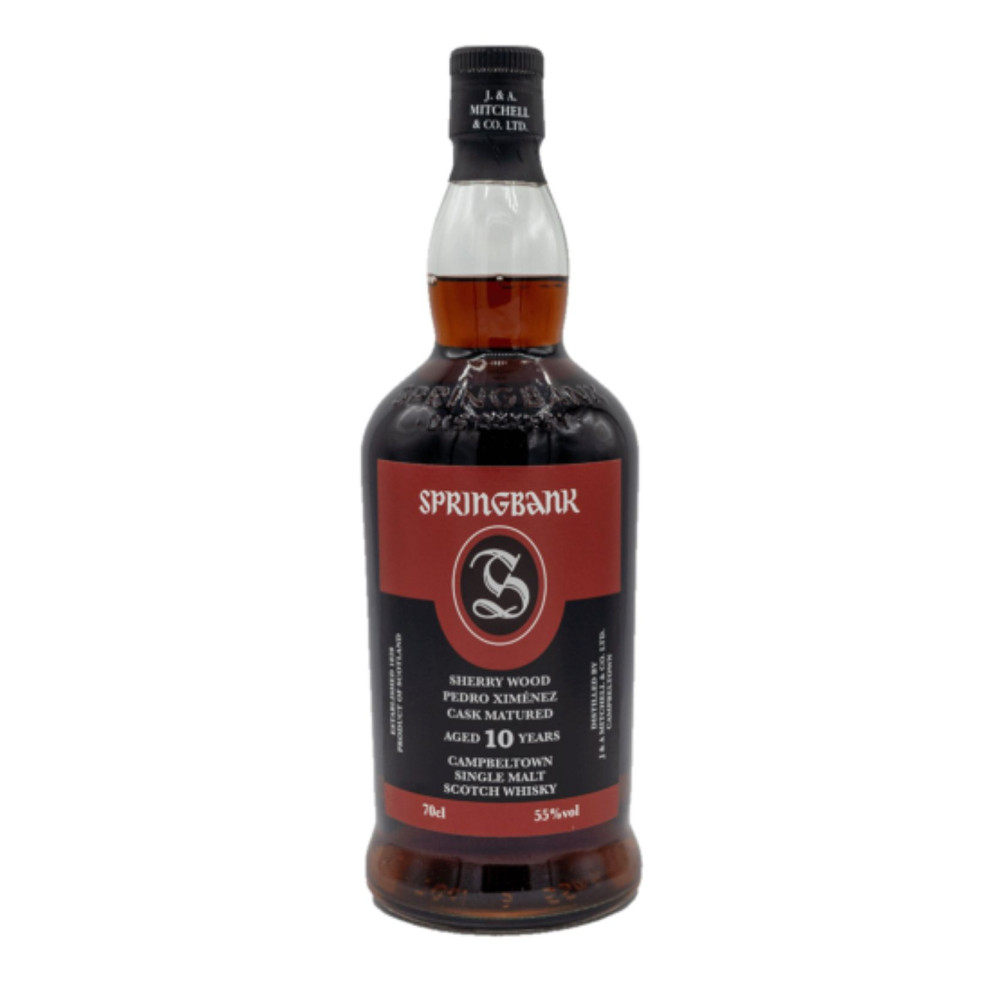 SPRINGBANK 10 YEAR OLD PEDRO XIMENEZ CASK MATURED 2022 RELEASE